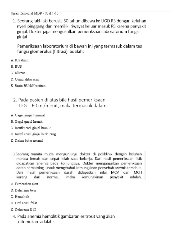 Soal MDP 2021 | PDF