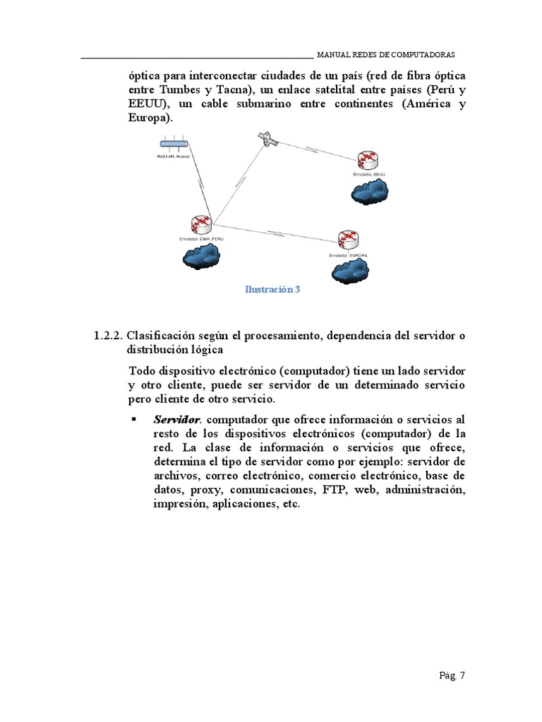 Redes de computadoras: Conceptos básicos y clasificación de redes | PDF | Red de computadoras ...