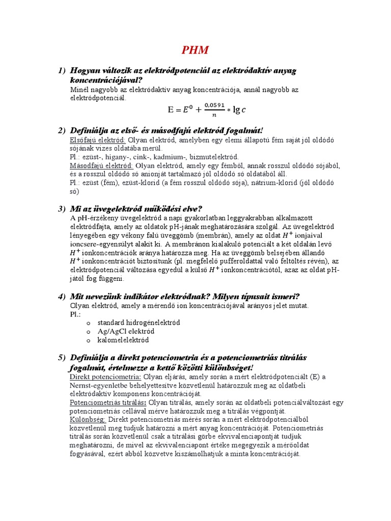 Műszeres Labor 2 | PDF