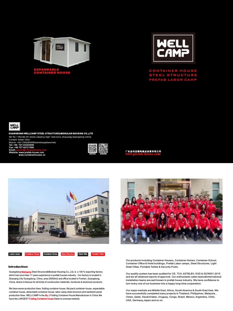 2022 Wellcamp Prefab House Catalog | PDF | Door | Wall