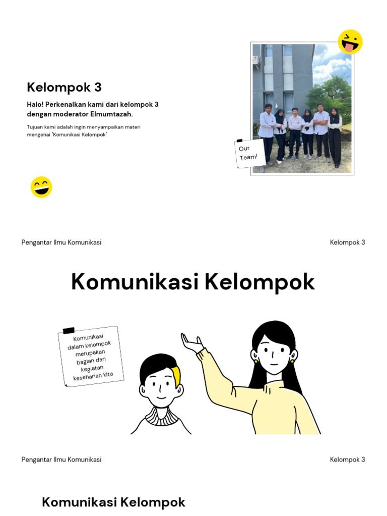 Kel 3 - Komunikasi Kelompok | PDF