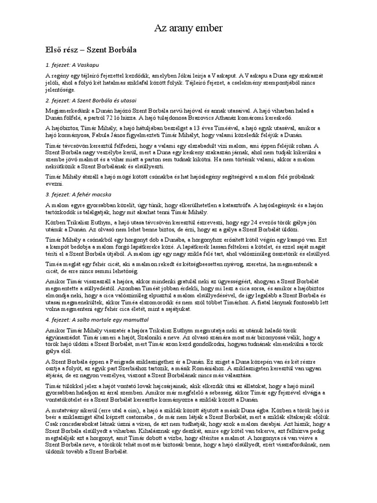 Az Arany Ember | PDF