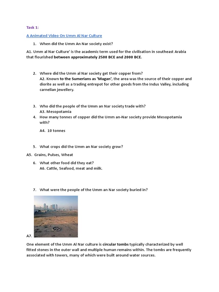 Task 1 - Grade 9 - Uae SST | PDF
