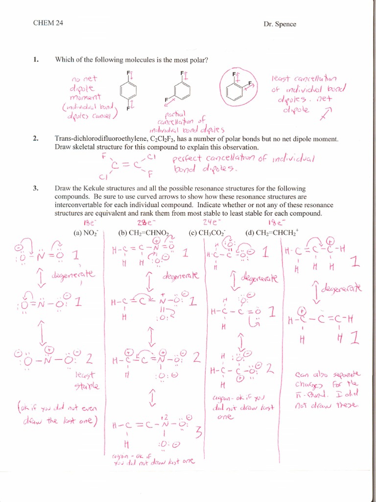 Key HW 2 Reson Acids&Bases | PDF | Acid Dissociation Constant ...