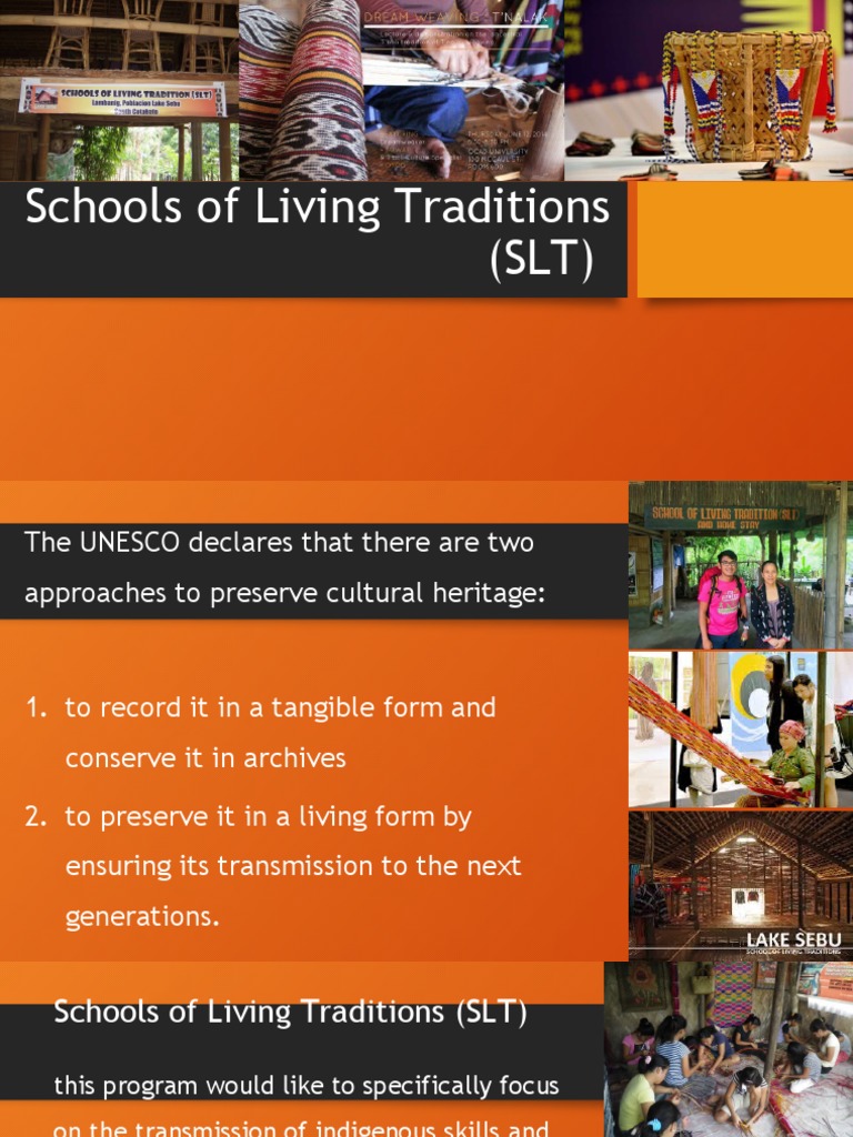 Schools of Living Traditions (SLT) | PDF