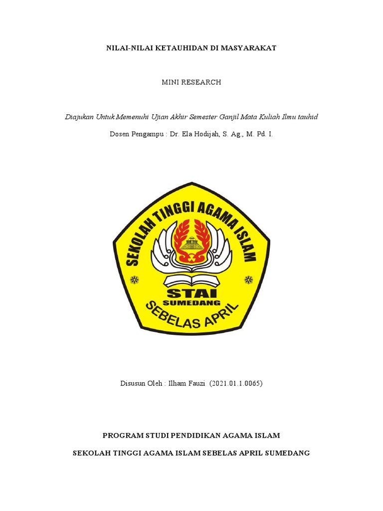Uas Mini Research Ilham Fauzi | PDF