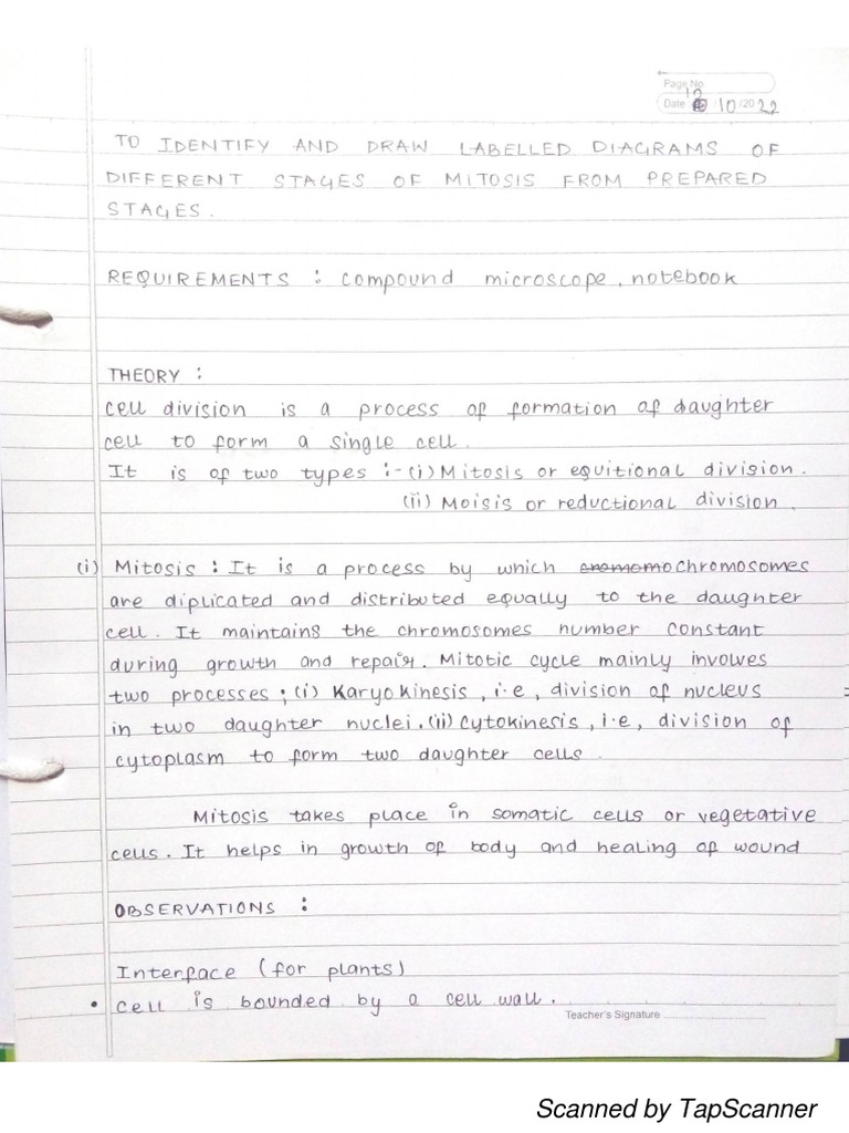 Bio Lab Manual | PDF