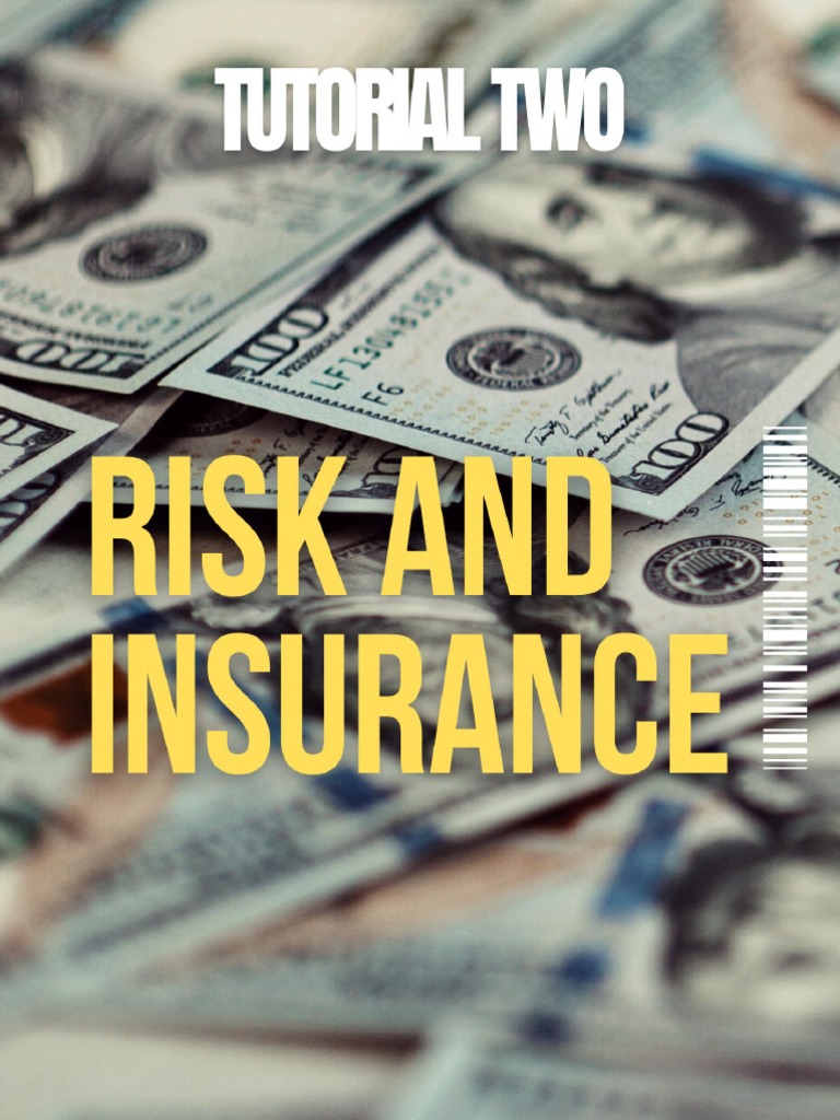 Tutorial 2 | PDF | Insurance | Risk