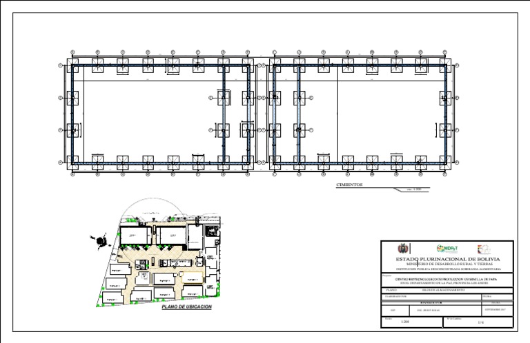 Plano Silo de Almacenamiento de Papa 4-4 | PDF