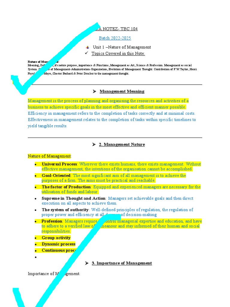 Management Fundamentals: Exploring the Foundational Concepts of ...