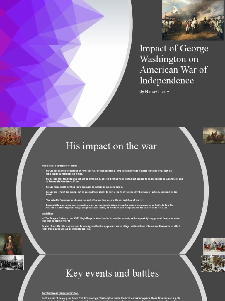 George Washington | PDF | George Washington | Siege Of Yorktown