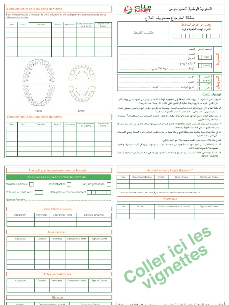 Bulletin de Soin MNET | PDF