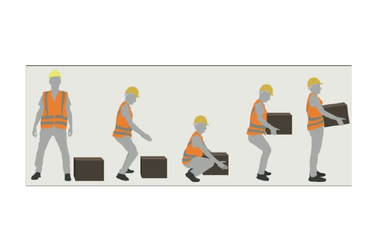 5 Reglas Al Momento de Levantar Una Carga | PDF