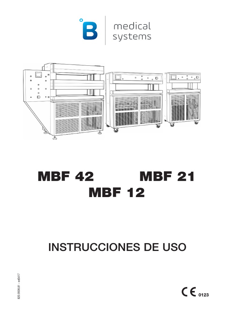 Instrucciones de Uso para Modelos MBF | PDF | Tecnología