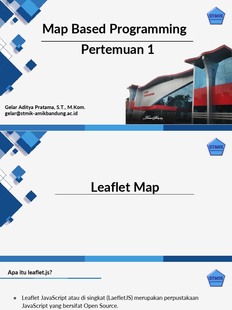 Map Based Programming - Pertemuan 1 | PDF