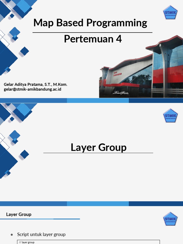 Map Based Programming - Pertemuan 4 | PDF | Cartography | Map Map Based Programming - Pertemuan 4 | PDF | Cartography | Map
