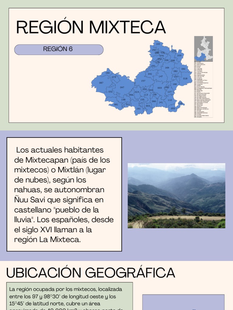 Cultura y Economía de la Mixteca | PDF | Ciencias sociales | Viajes y ...