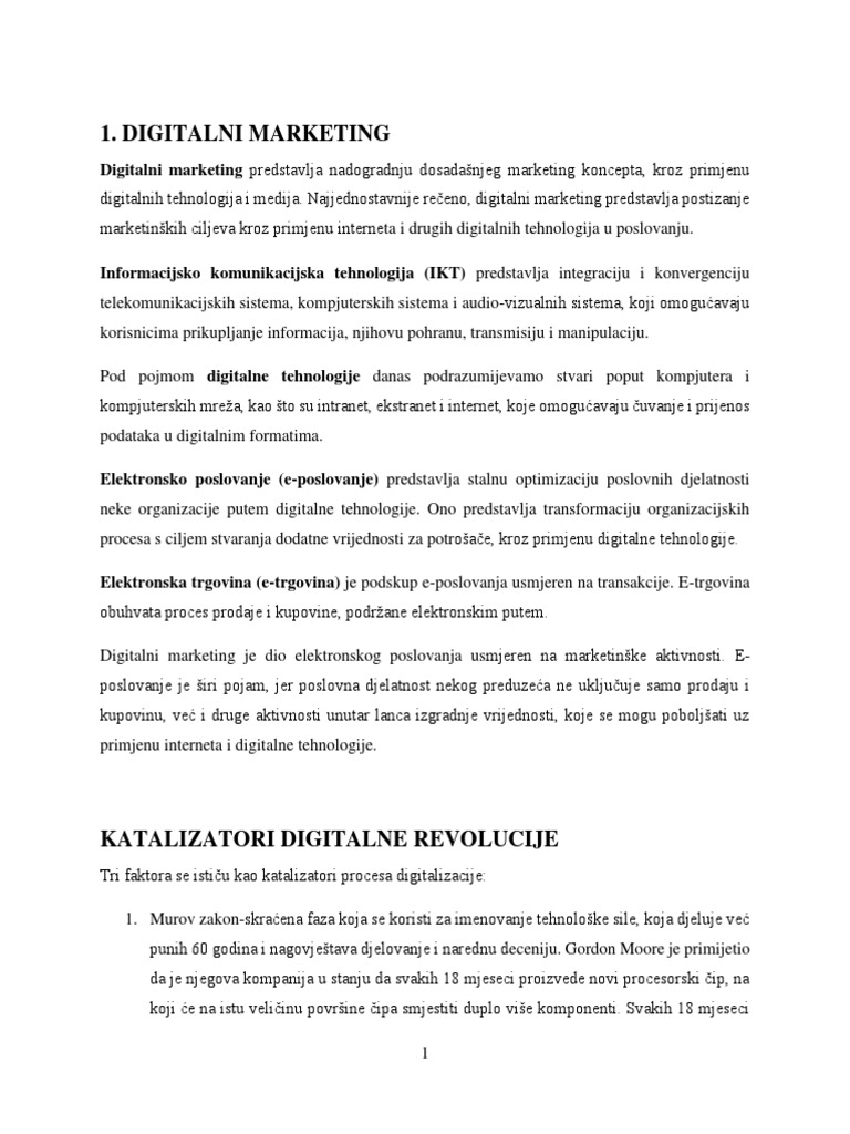 Digitalni Marketing Skripta | PDF