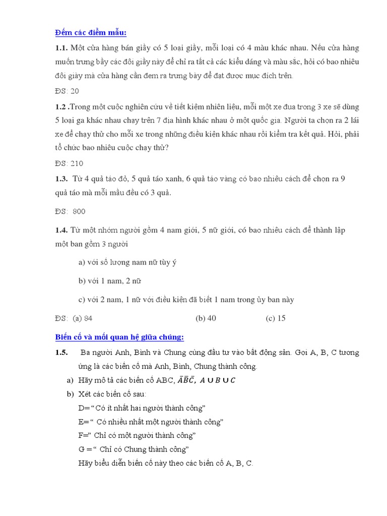 BT (Buoi 1+2+3) | PDF