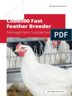 Cobb500 Broiler Performance and Nutrition Supplement | PDF | Poultry | Meat