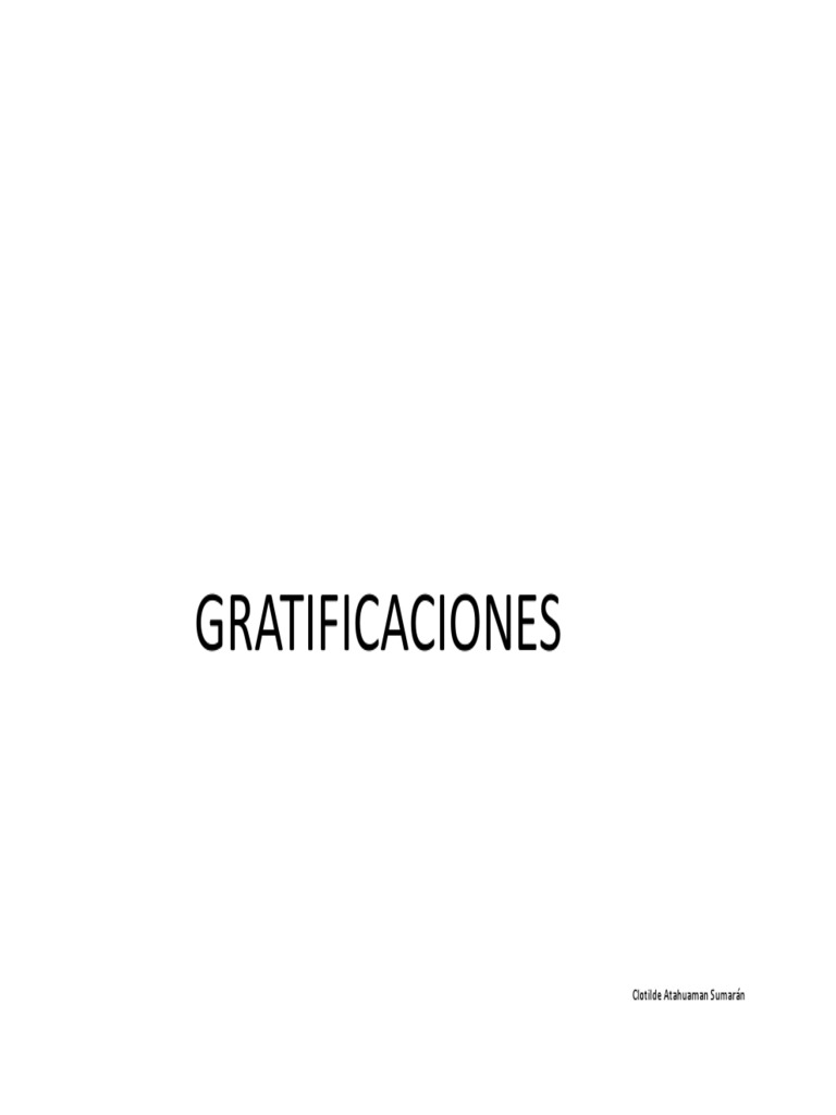 Gratificaciones Jca | PDF | Salario | Salario mínimo Gratificaciones Jca | PDF | Salario | Salario mínimo