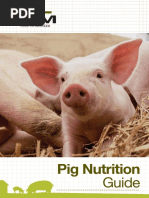 Pig Feeding Guidelines and Charts | PDF | Pig | Animals And Humans
