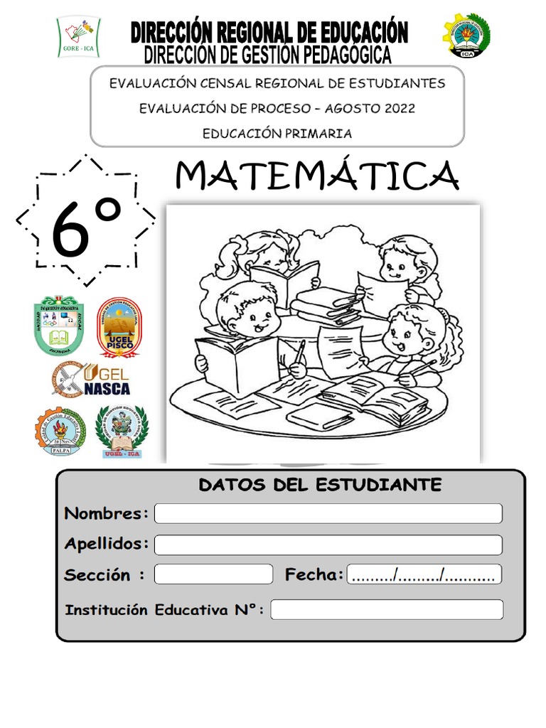 6 Matematica - Primaria | PDF