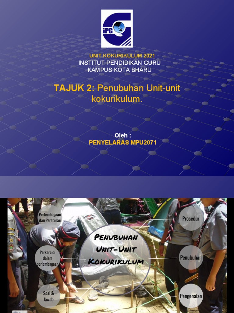 TAJUK 2: Penubuhan Unit-Unit: Kokurikulum | PDF
