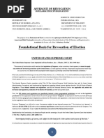 (Template) Citizenship Evidence Affidavit | PDF | Citizenship Of The ...