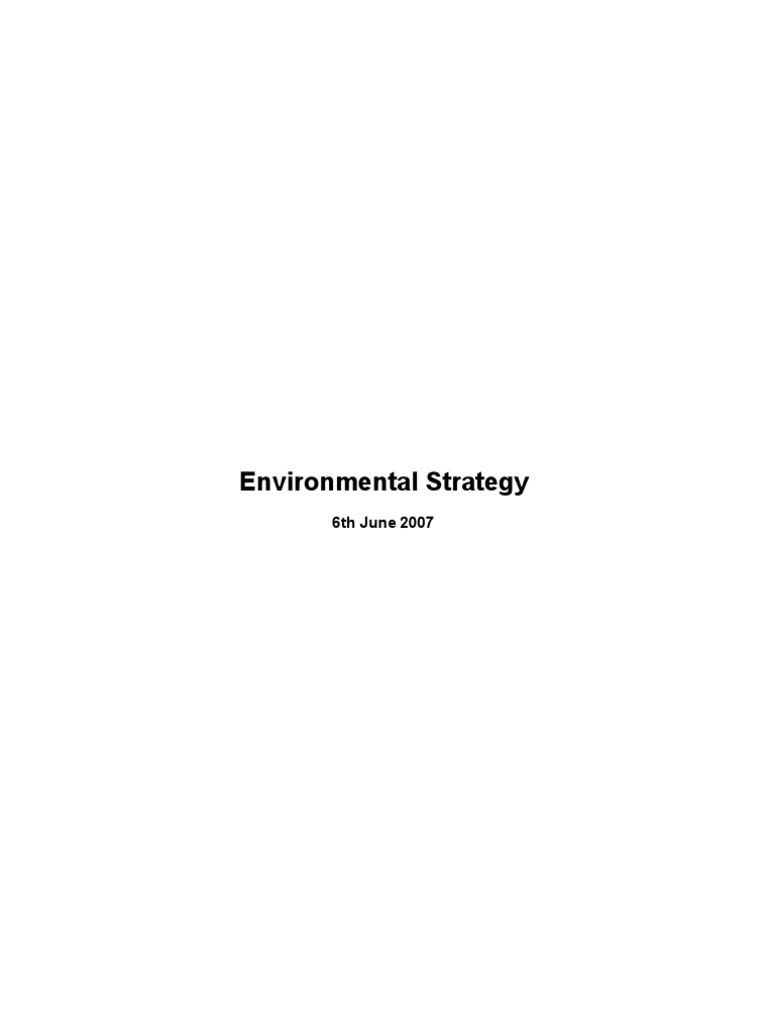 Tower Hamlets Environment Strategy | PDF | Sustainability | Recycling
