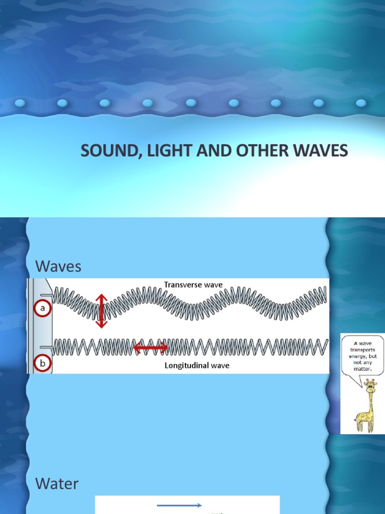 Sound Light And Other Waves Pdf