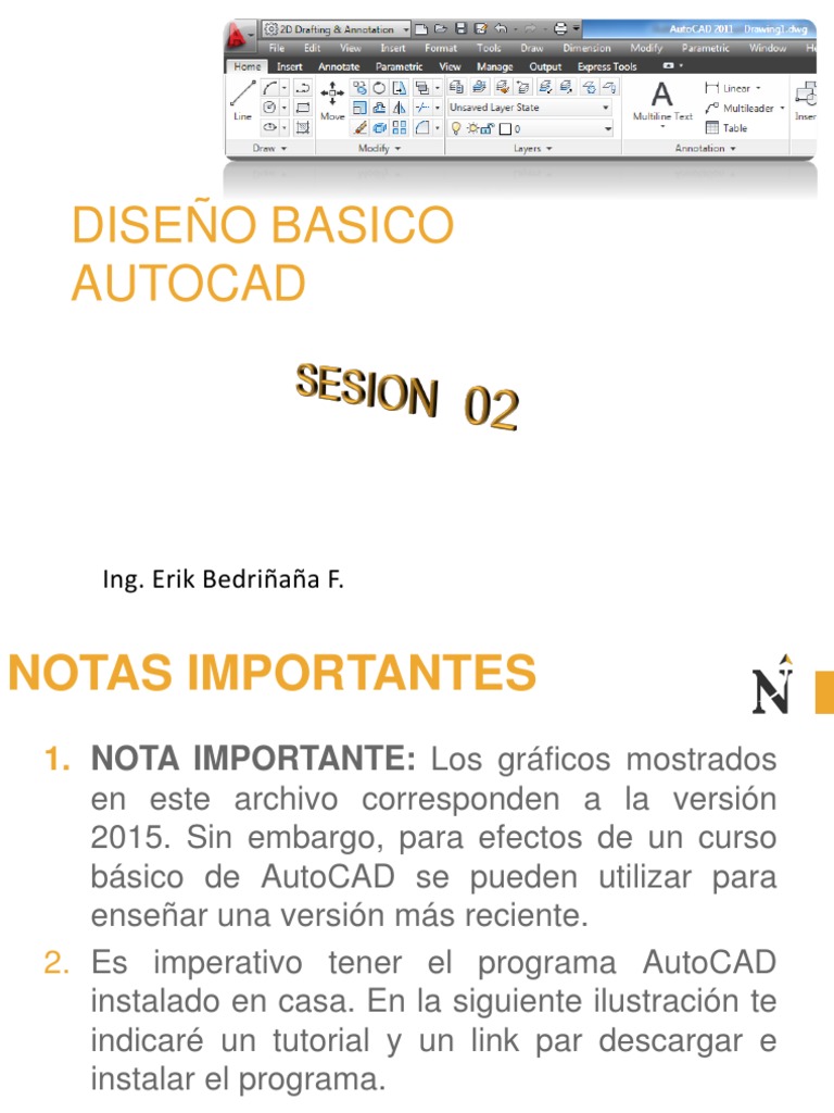 20-1 CAD Clase02 | PDF | Cad automático | Sistema coordinado