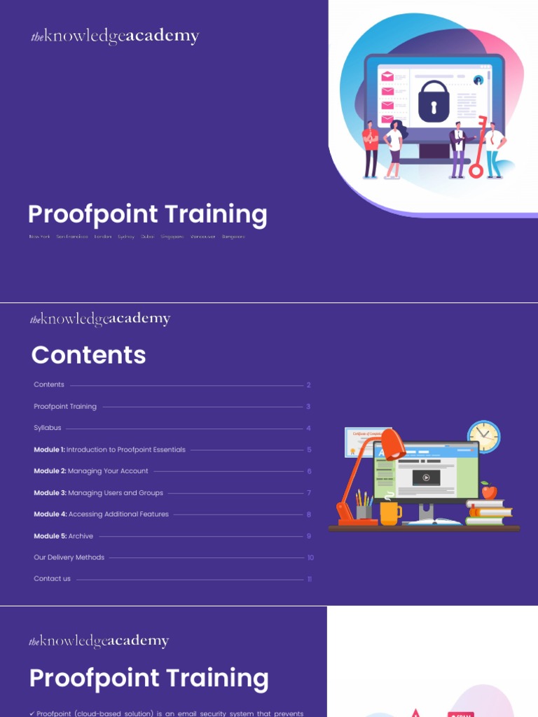 Proofpoint Training | PDF | User (Computing) | Information Technology Management
