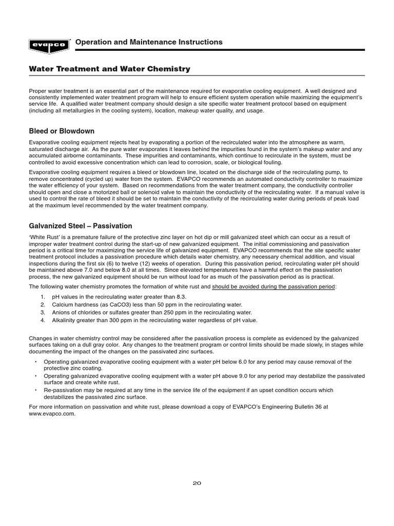 Water Treatment and Water Chemistry | PDF | Water Treatment | Water