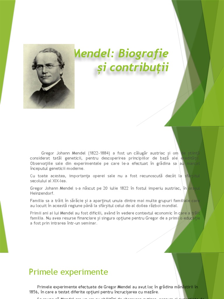 Gtrgor Mendel-Lucas U | PDF
