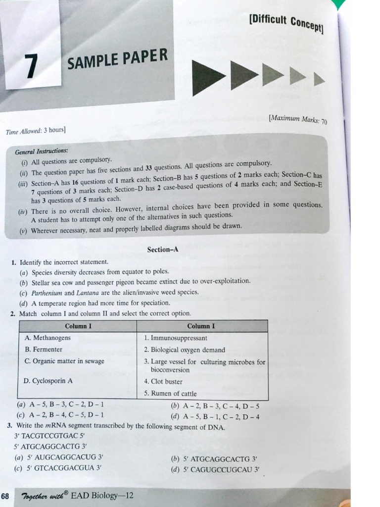 Paper: Sample | PDF | Dna | Dna Replication