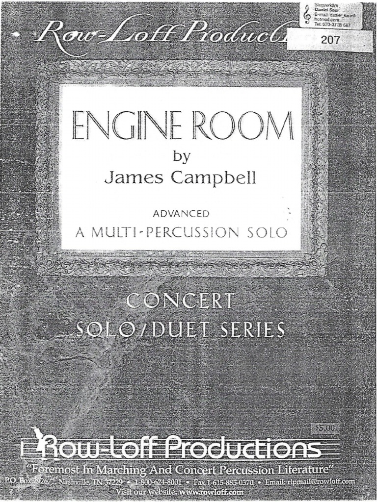 Engine Room-James Campbell | PDF