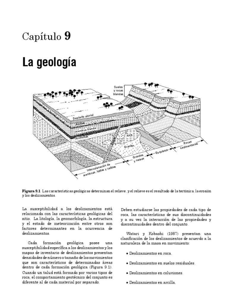 Cap-9 La Geologia | PDF | Roca (geología) | Minerales