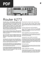 Ericsson Router 6672 Datasheet | PDF | Virtual Private Network | Networking