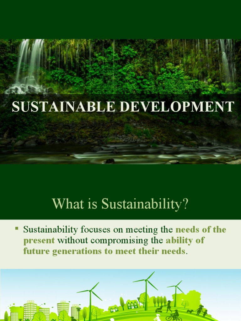 2.sustainable Development | PDF | Sustainability | Sustainable Development