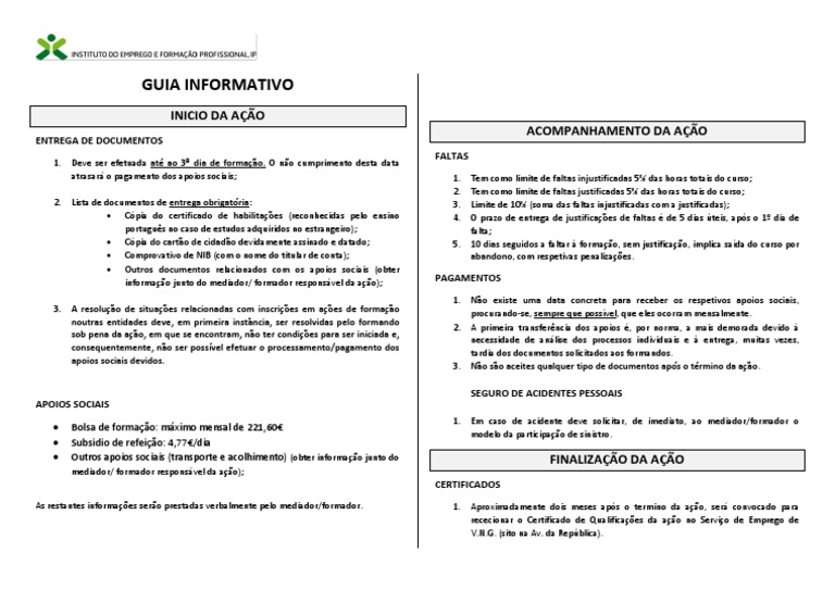 Formandos - Guia Informativo | PDF