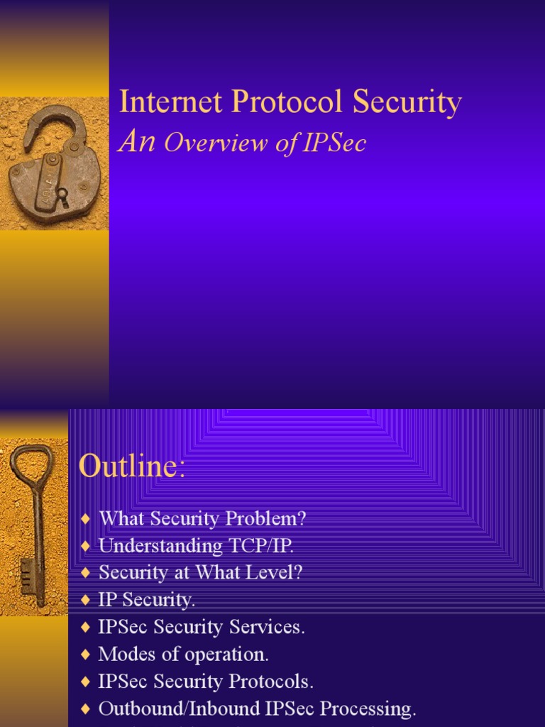 Overview of IPSec | PDF | Internet Protocol Suite | Transmission ... Overview of IPSec | PDF | Internet Protocol Suite | Transmission ...