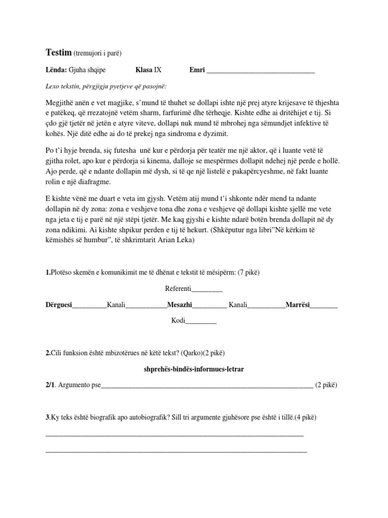 Testim IX | PDF
