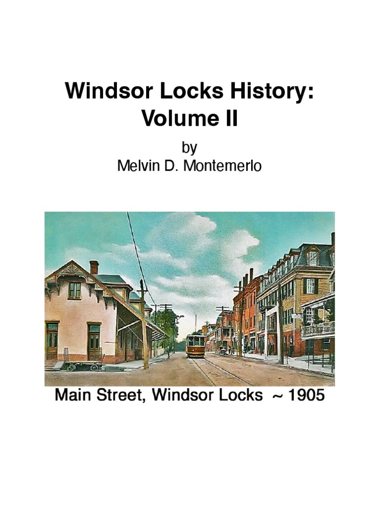 Windsor Locks History Volume II | PDF | Travel