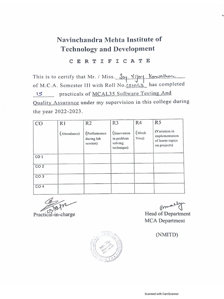 c21053 Jay Vijay Karwatkar Stqa Journal | PDF | Triangle | Personal Identification Number