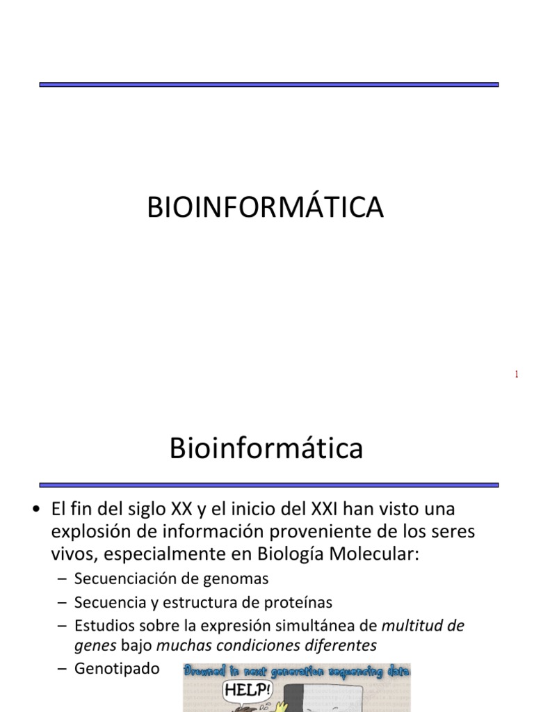 Libro 01 Temab1 21 | PDF | Bioinformática | Centro Nacional de ...