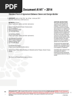 AIA A101-2017 Owner-Contractor Agreement | PDF | Indemnity | Employment