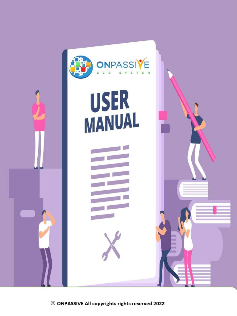 ONPASSIVE Ecosystem Manual | PDF | Point And Click | Icon (Computing)