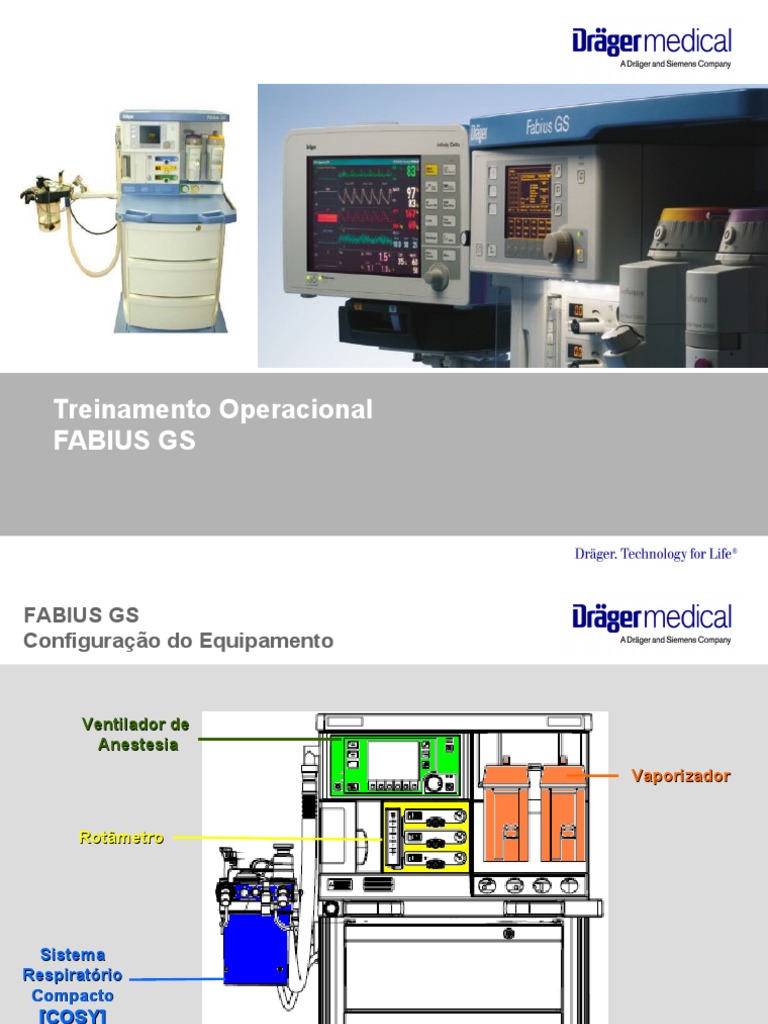 Treinamento Fabius GS em Anestesia | PDF