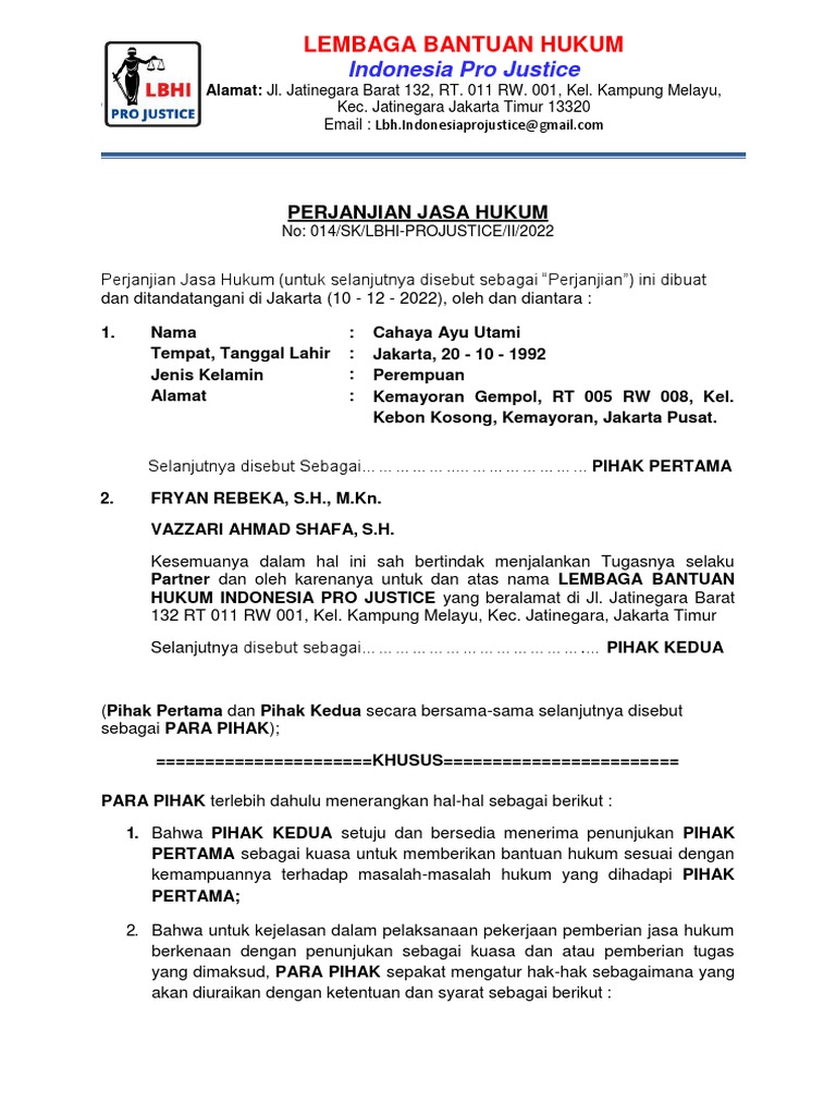 PJH Final Cahaya | PDF